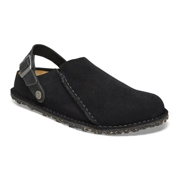 BIRKENSTOCK Lutry Premium Suede Leather - Black