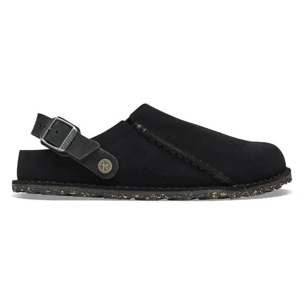 BIRKENSTOCK Lutry Premium Suede Leather - Black