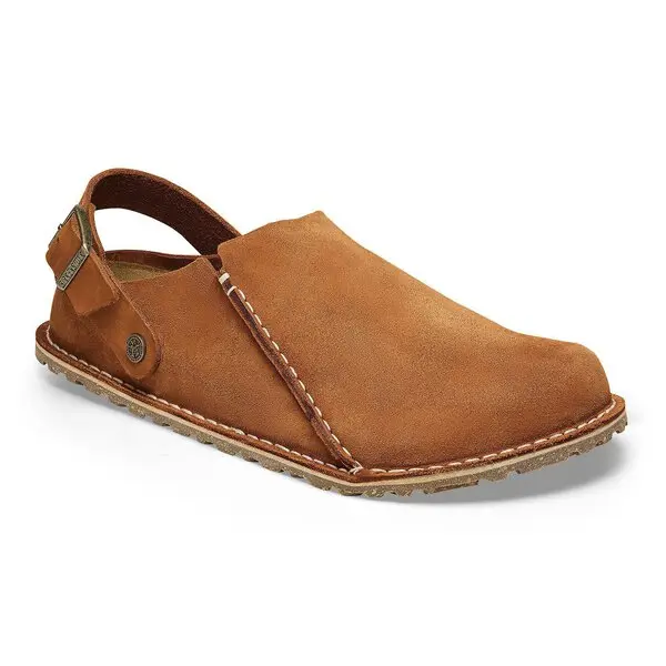 BIRKENSTOCK Lutry Premium Suede Leather - Mink