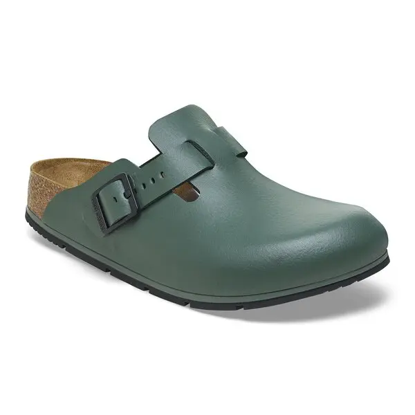 BIRKENSTOCK Boston Pro Clogs - Thyme