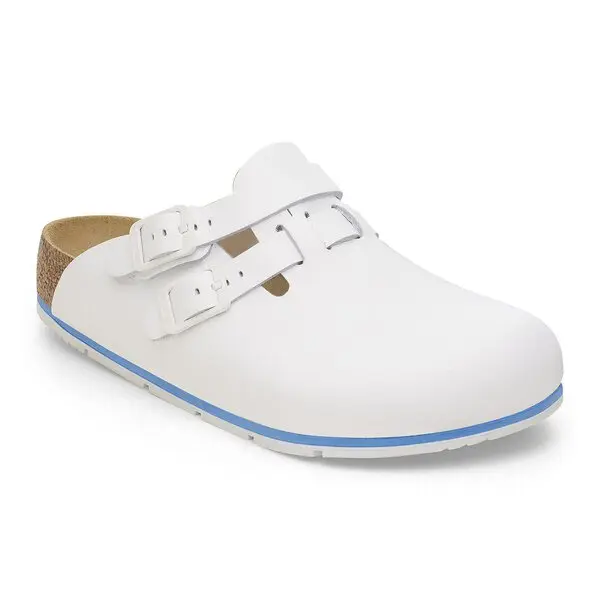 BIRKENSTOCK Kay Pro Natural Leather Coated - White