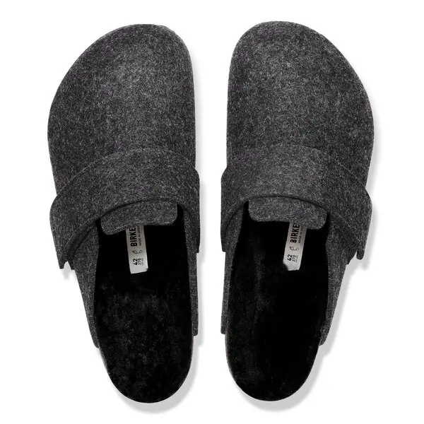 BIRKENSTOCK Loma Shearling Felt - Anthracite
