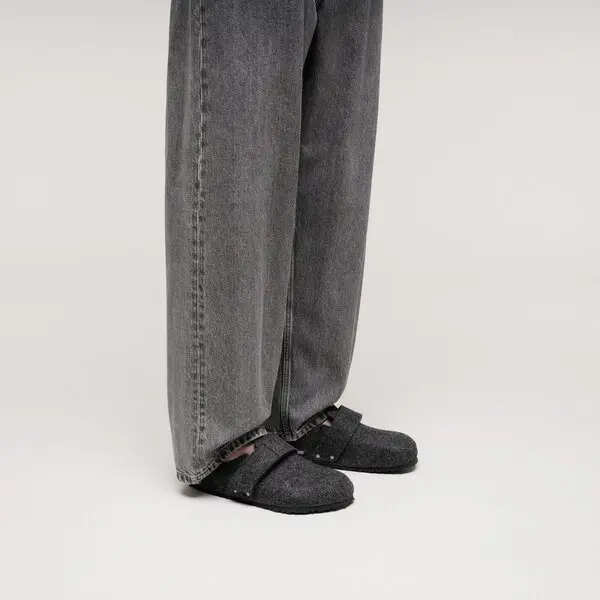 BIRKENSTOCK Loma Shearling Felt - Anthracite