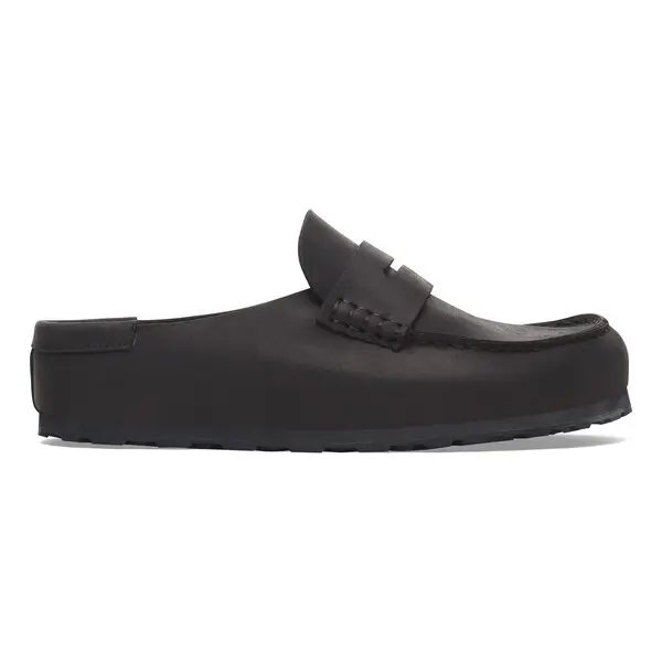 BIRKENSTOCK Naples Wrapped Natural Leather Oiled - Black