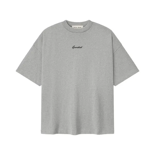 Fear Of God Signature 90's Short-sleeve Tee Ii 'concrete Heather - Grey