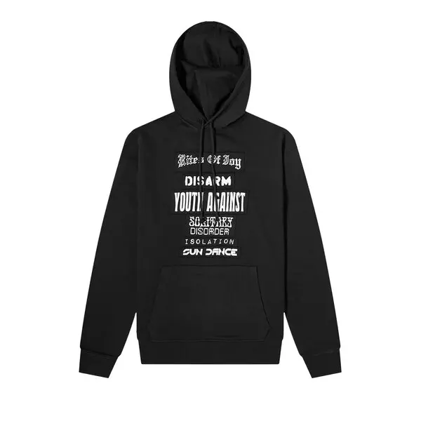 Raf Simons Regular Fit Rites Of Joy Hoodie