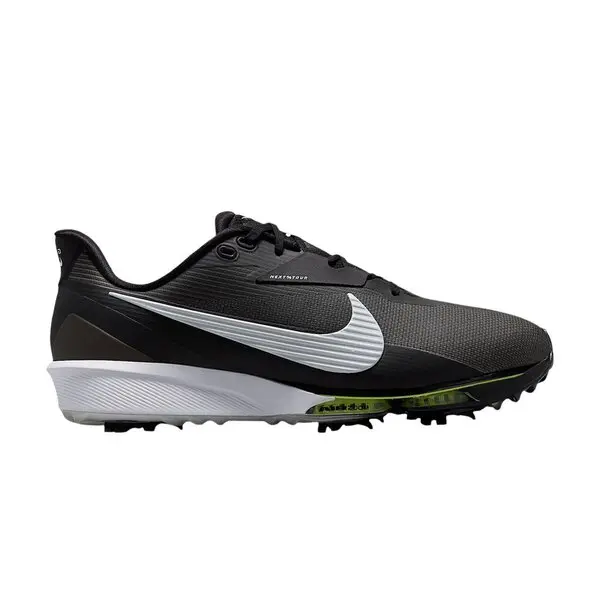 Nike Next% Tour 3 Golf Wide Light Smoke Grey - Black