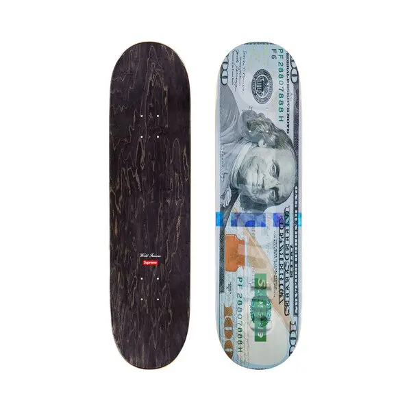 Supreme Money Logo Skateboard - Multicolor