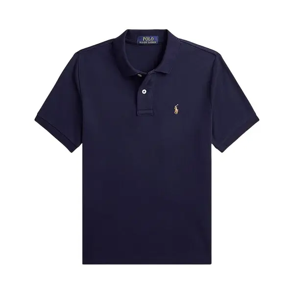 Polo Ralph Lauren Cotton Interlock Knit Polo 'refined Navy - Blue