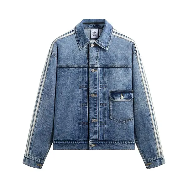 Kith X Messi For Adidas Denim Jacket 'aurora/ink