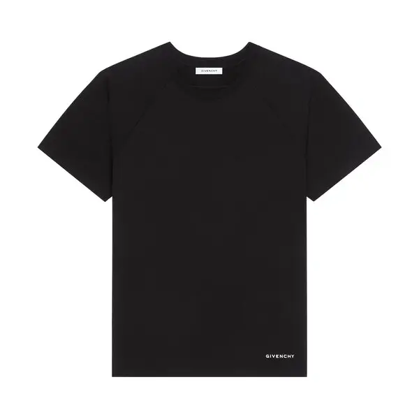 Givenchy Couture Seam Contrasted Stitch T-shirt - Black
