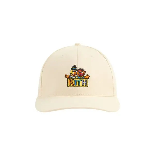 Kith X Sesame Street Aaron Cap 'sandrift - Cream