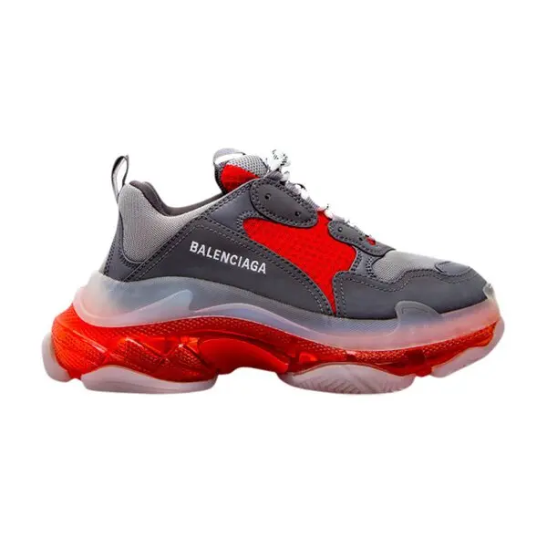 Balenciaga Triple S Sneaker 'clear Sole Red