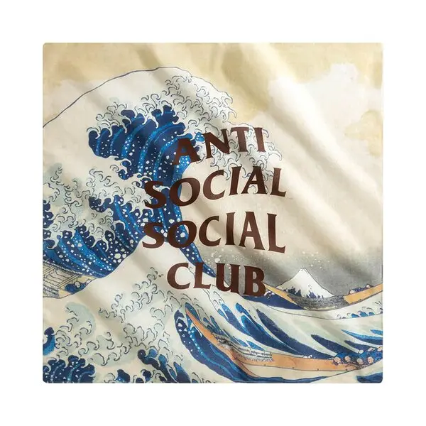ANTI SOCIAL SOCIAL CLUB The Great Wave Bandana - Multicolor