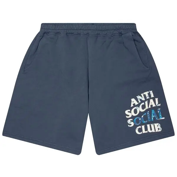 ANTI SOCIAL SOCIAL CLUB Boro Wave Shorts - Blue