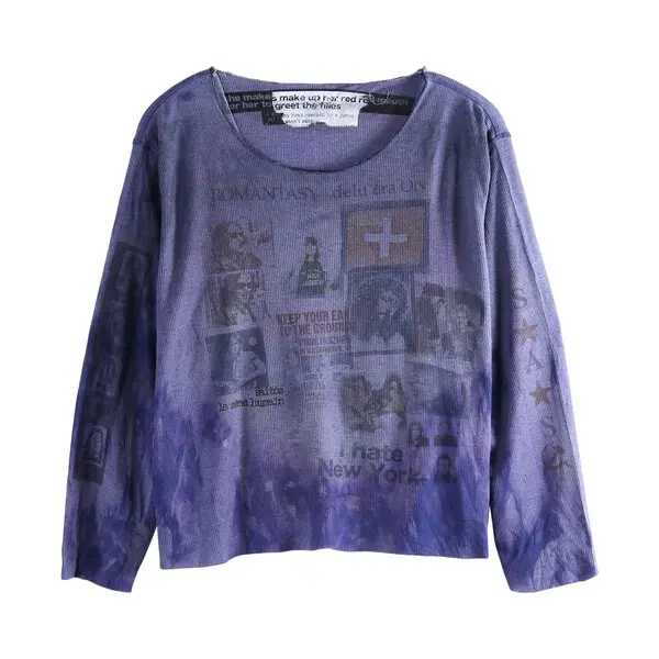 SAITOS S.a.s. Long-sleeve Top 'washed
