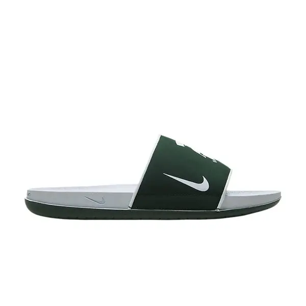 Nike College Offcourt Slides 'michigan State - White