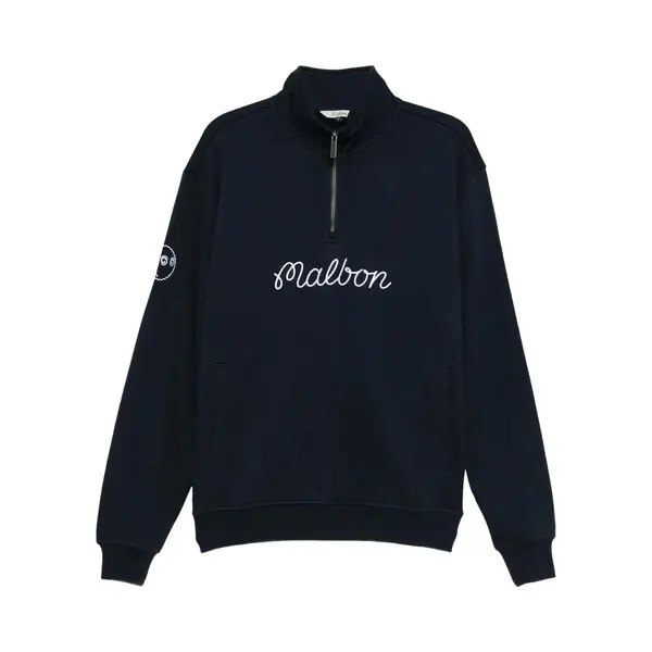 MALBON Collegiate Sweatshirt 'aegean