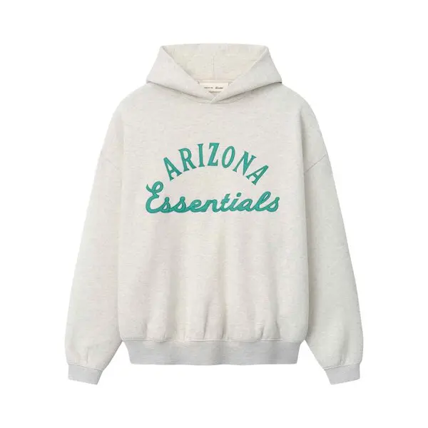 Fear Of God Diamondbacks Sport Hoodie 'oatmeal Heather/ Light Heather Rib - Grey