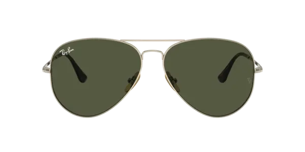 Ray-ban Sunglass Aviator Titanium - Green