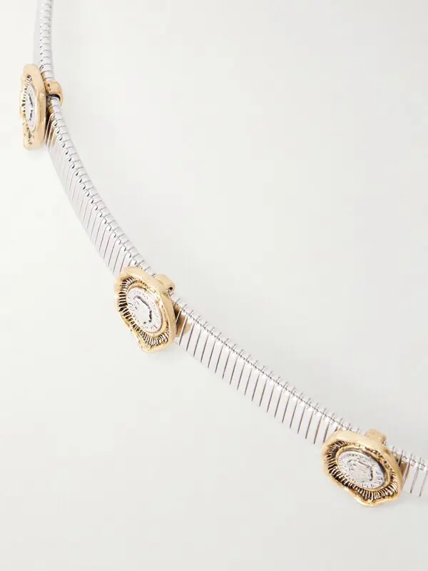 Maison Mayle Flora Embellished Belt