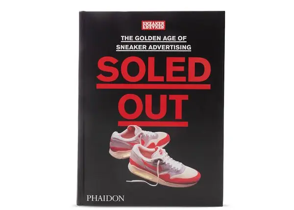 PHAIDON Sneaker Freaker Soled Out: The Golden Age Of Sneaker Advertising Hardcover Book Black - Multicolor