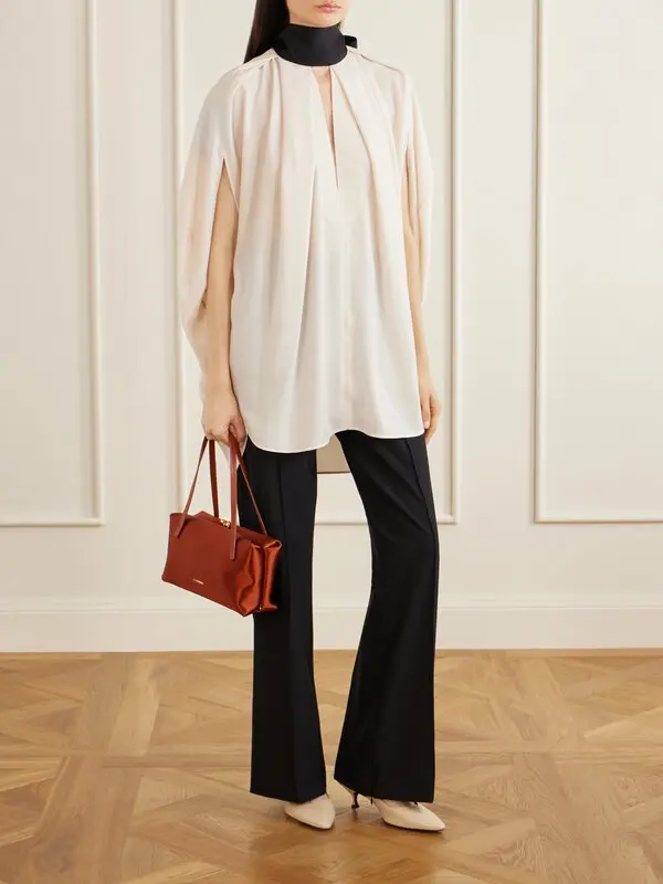 HERBERT LEVINE Pump Du Jour 50 Leather Pumps - Gray