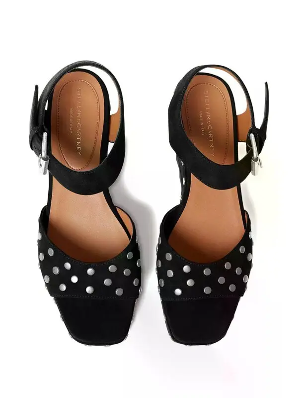 Stella McCartney Elyse Studded Platform Sandals