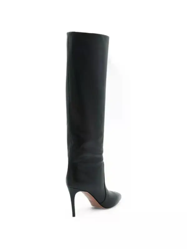 Paris Texas Pointed-toe Knee-high Boots