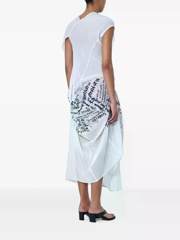 LIMI FEU Graphic Print Asymmetric Dress