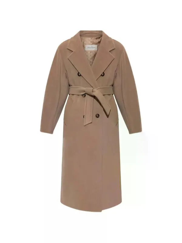 Max Mara Madame Double-breasted Coat - Neutrals