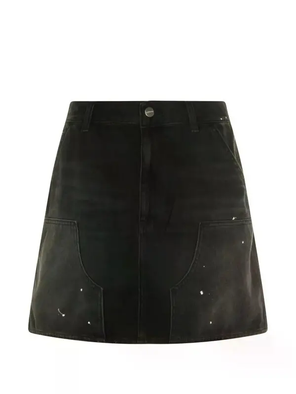 Carhartt Work In Progress Maeve Mini Skirt With Paint Splatter Detail