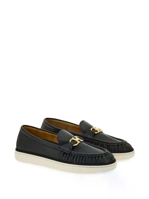 FERRAGAMO Gancini Ornament Loafers