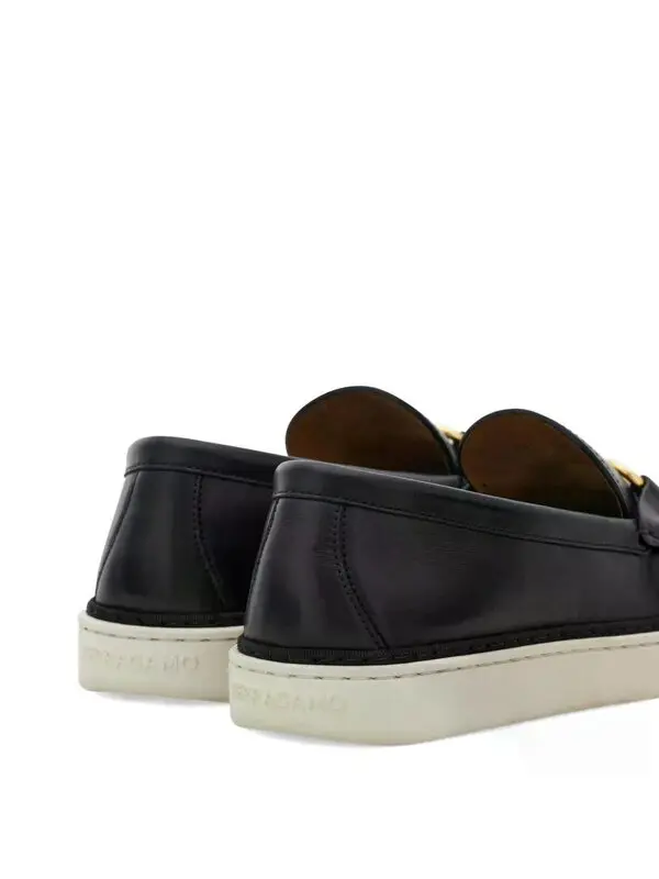 FERRAGAMO Gancini Ornament Loafers