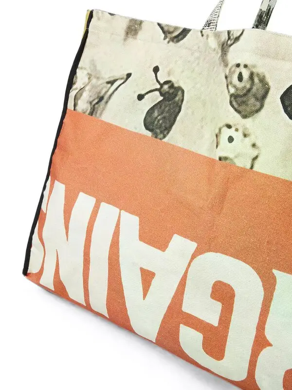 DRX X STEFAN MEIER X LN-CC Graphic-print Canvas Tote Bag