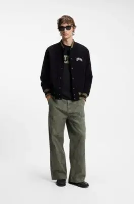 Hugo Logo-graphic T-shirt In Cotton Jersey