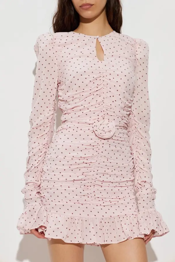 ROTATE BY BIRGER CHRISTENSEN Dress With A Decorative Belt