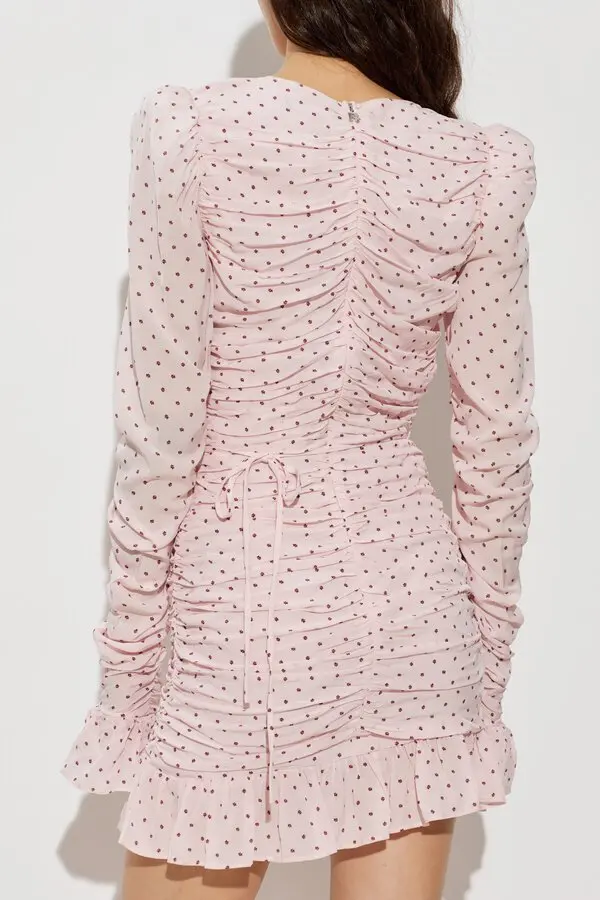 ROTATE BY BIRGER CHRISTENSEN Dress With A Decorative Belt