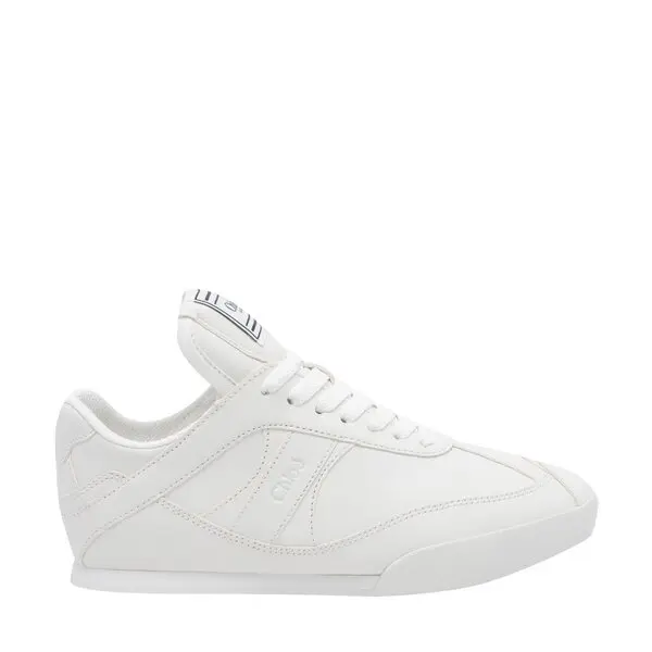 Chloé Calf Leather Lace-up Sneakers
