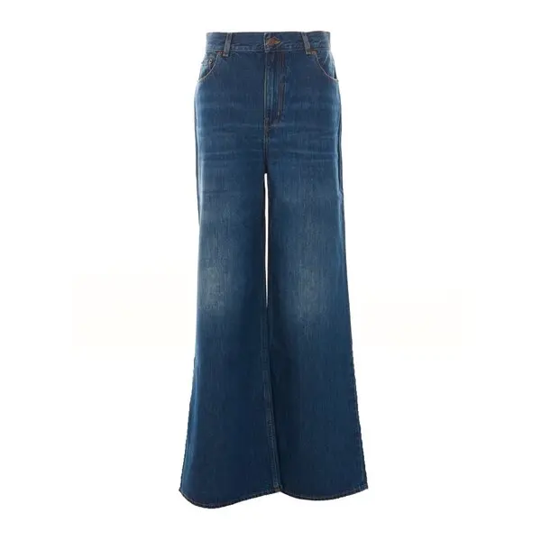 Chloé Wide Leg Jeans - Blue