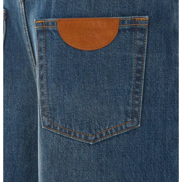 Chloé Wide Leg Jeans - Blue