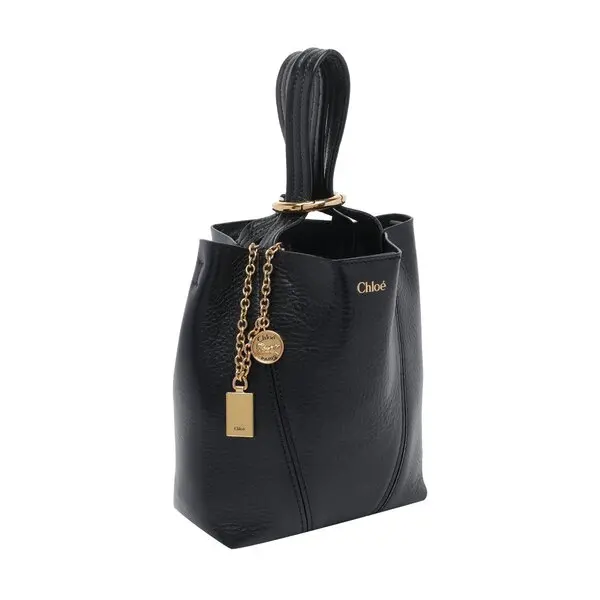 Chloé Small Spin Tote Bag - Black