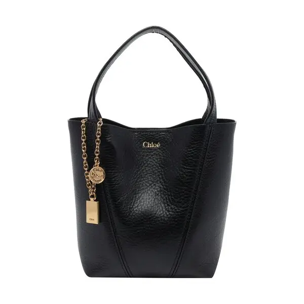 Chloé Small Spin Tote Bag - Black