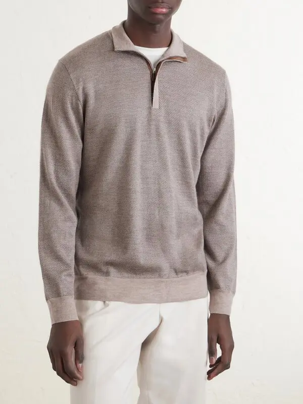 N.peal Cashmere And Silk-blend Shirt
