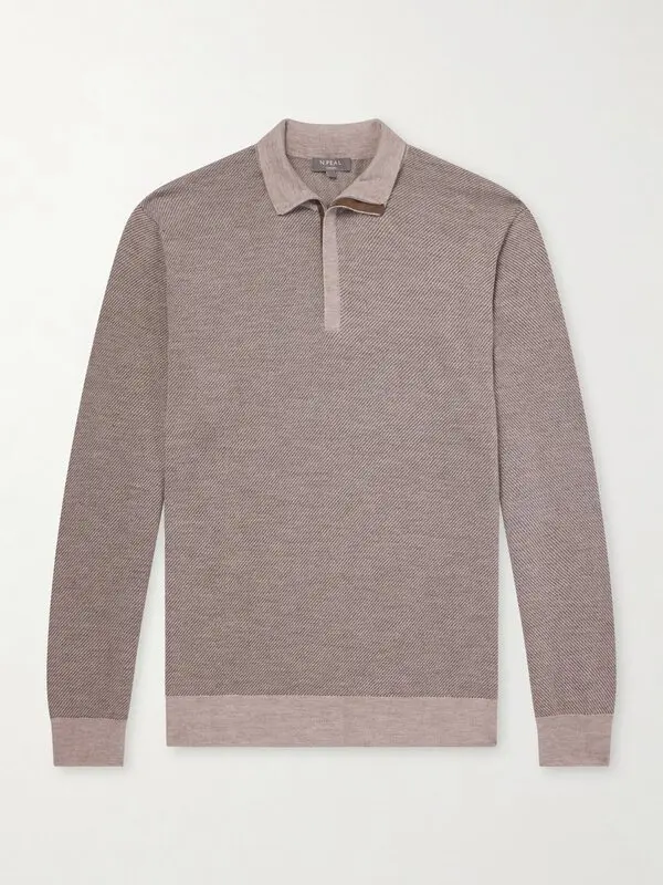 N.peal Cashmere And Silk-blend Shirt - Brown