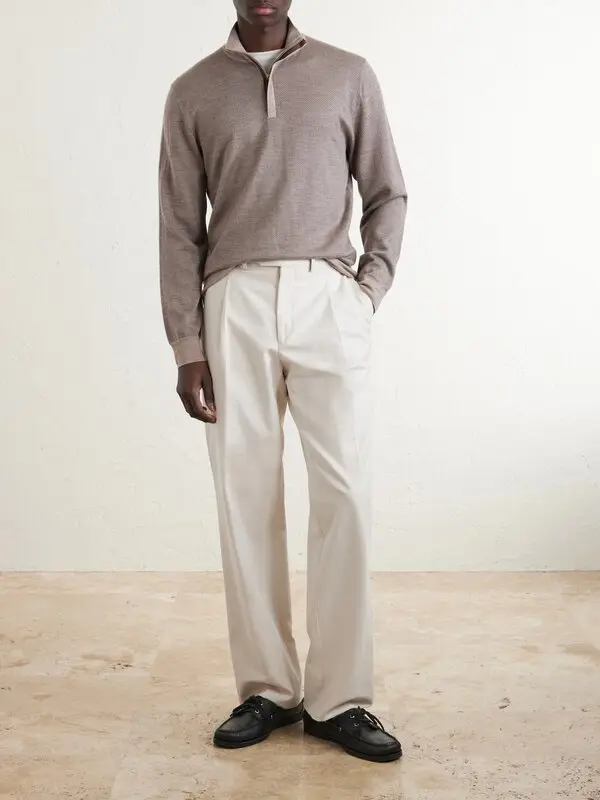 N.peal Cashmere And Silk-blend Shirt