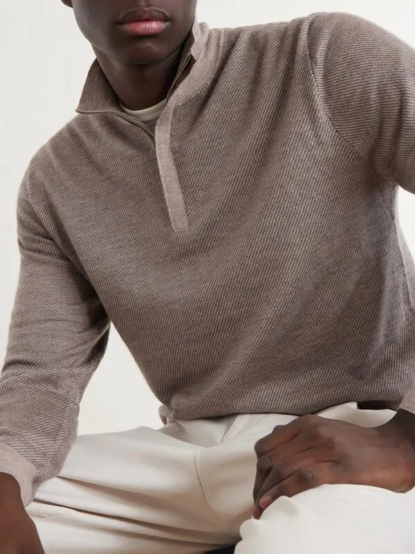 N.peal Cashmere And Silk-blend Shirt