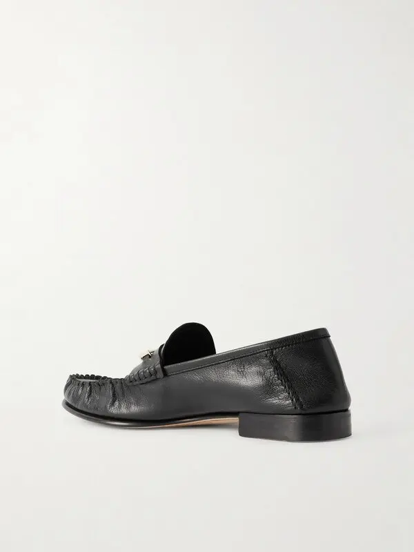 TOM FORD Ripley Embellished Leather Loafers