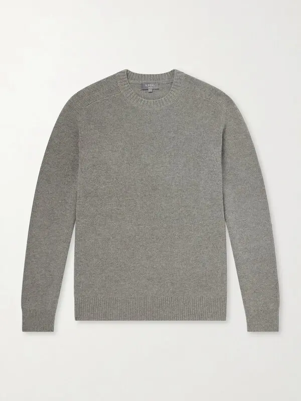 N.peal Raglan Organic Cashmere Knitwear Sweatshirt - Green