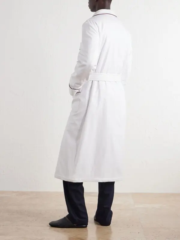 TOM FORD Piped Silk Robe